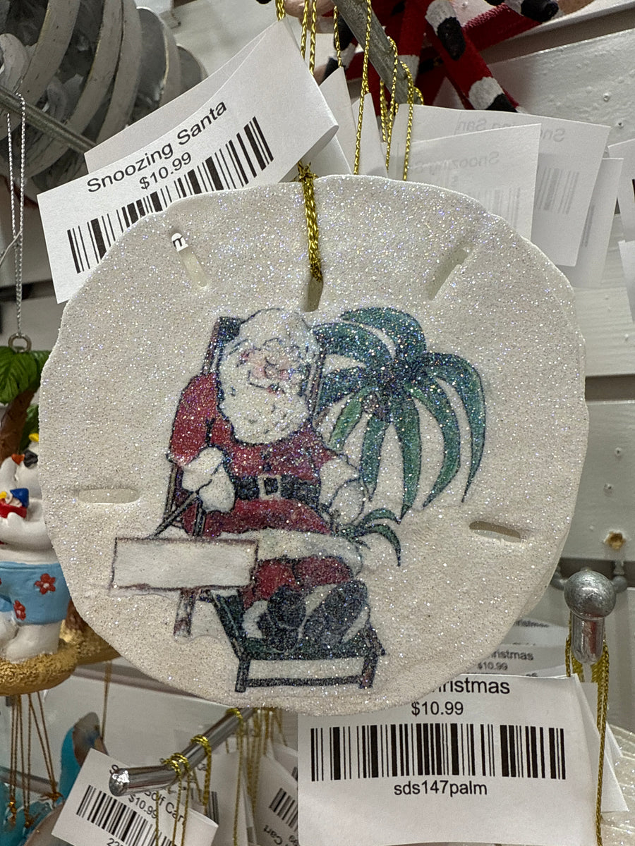 Snoozing Santa – Capt. Stacy